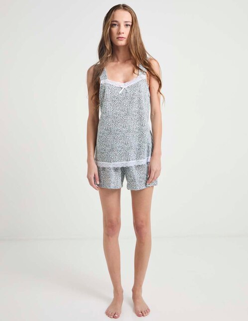 Conjunto pijama Non Stop Animal print para mujer 1