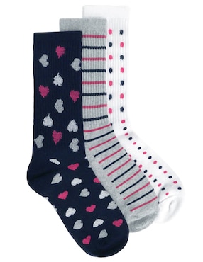 Calceta Weekend para mujer 3 pares